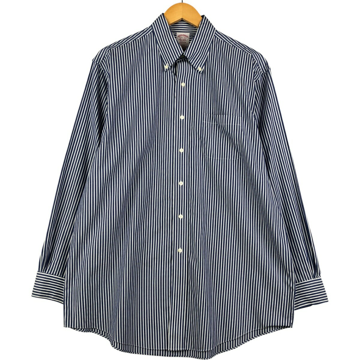 商品詳細 ブランド・Brooks Brothers・ブルックスブラザーズ・ 特徴・薄手・ボタンダウン・長袖・オックスフォード・ モデル/形状・Est.1818 MADISON・長袖 ボタンダウンストライプシャツ・ 素材・スーピマコットン:9...