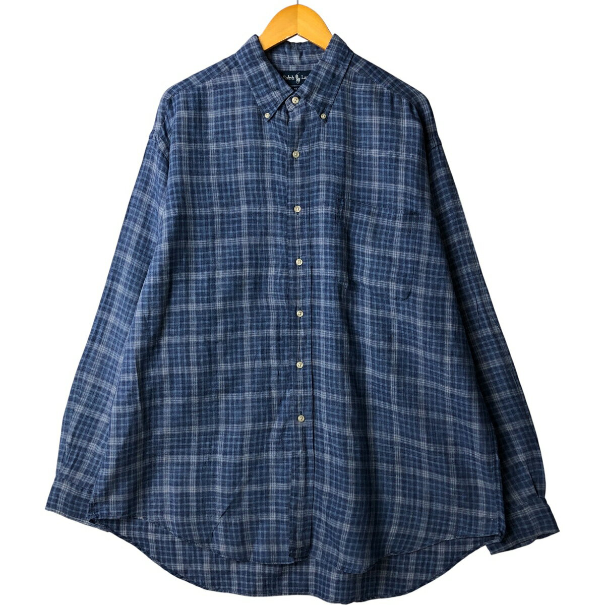 商品詳細 ブランド・Ralph Lauren・ラルフローレン・ 特徴・薄手・ボタンダウン・長袖・ モデル/形状・BLAKE・長袖 リネン ボタンダウンシャツ・ 素材・リネン:100%・ 色・ネイビー系 紺色・ 柄・チェック柄・ワンポイント・...