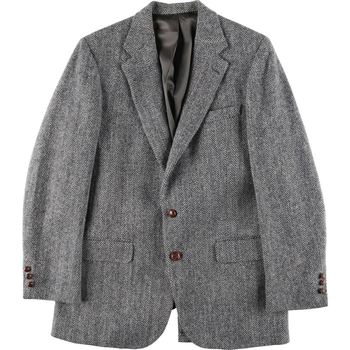 商品詳細 ブランド・Redwood&Ross・ 特徴・厚手・センターベント・ヘリンボーン・肩パッドあり・ モデル/形状・Harris Tweed ハリスツイード・ウールテーラードジャケット・ 素材・ウール:100%・ 色・グレー系 灰色・ ...