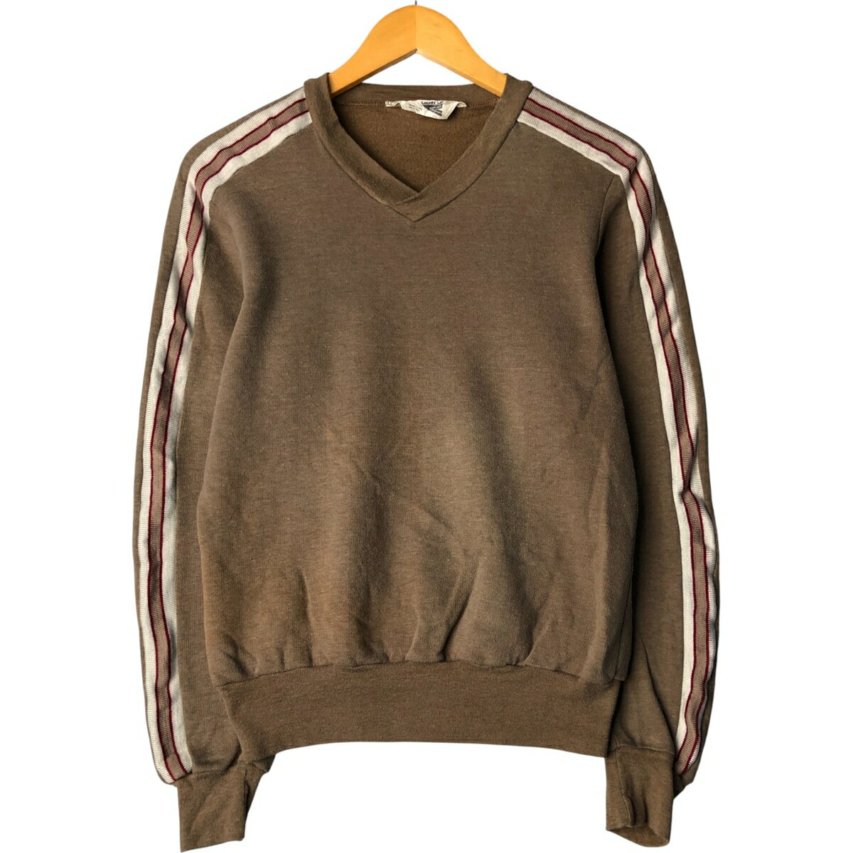 商品詳細 ブランド・COURT CLUB・ 特徴・Vネック・長袖・ヴィンテージ・短丈 ショート丈・ モデル/形状・無地 ブランクスウェットシャツ トレーナー・ 素材・コットン:50%・ポリエステル:50%・ 色・ブラウン系 茶色・ 柄・無地...