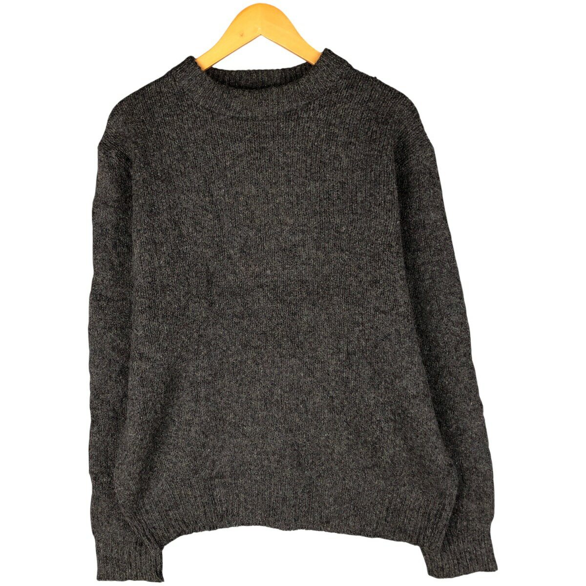 商品詳細 ブランド・L.L.Bean・エルエルビーン・ 特徴・クルーネック(丸首)・長袖・ヴィンテージ・ モデル/形状・ウールニットセーター・ 素材・ウール:85%・ナイロン:15%・ 色・チャコール・ 柄・無地・ 生産国・不明・ 年代・8...