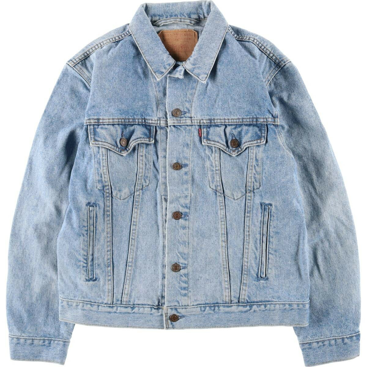 商品詳細 ブランド・Levi's・リーバイス・ 特徴・薄手・長袖・短丈 ショート丈・ モデル/形状・75566-4891・デニムジャケット Gジャン・ 素材・不明・ 色・ブルー系 青色・ 柄・無地・ 生産国・不明・ 年代 サイズ・メンズM・...