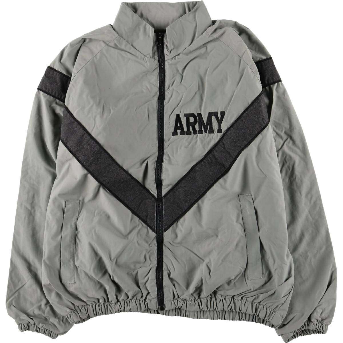 商品詳細 ブランド・UNKNOWN・ 特徴・薄手・米軍実品・フルジップ・メッシュライナー・04年納品・ モデル/形状・IPFU トレーニングジャケット・ナイロンジャケット・ 素材・ナイロン:100%・ 色・グレー系 灰色・チャコール・ブラッ...