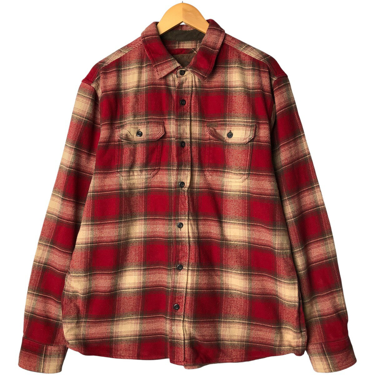 商品詳細 ブランド・ORVIS・オービス・ 特徴・厚手・レギュラーカラー・長袖・ モデル/形状・長袖 フランネルチェックシャツ・ 素材・コットン:100%・ 色・レッド系 赤色・ 柄・チェック柄・オンブレチェック・ 生産国・バングラデシュ製...