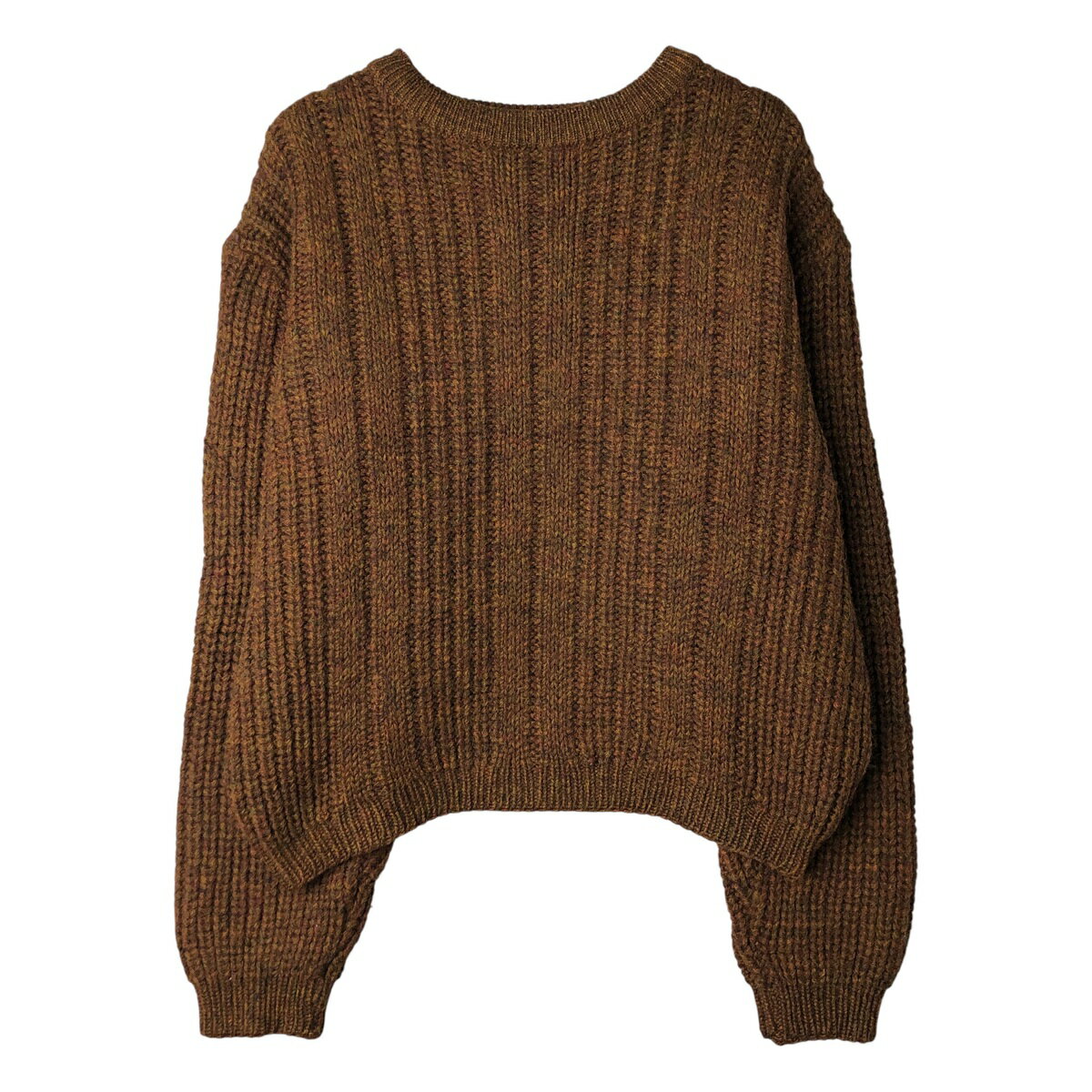 商品詳細 ブランド・Ren-dale・ 特徴・クルーネック(丸首)・長袖・短丈 ショート丈・ モデル/形状・ウールニットセーター・ 素材・ウール:100%・ 色・ブラウン系 茶色・ 柄・無地・ 生産国・不明・ 年代 サイズ・レディースS・表...