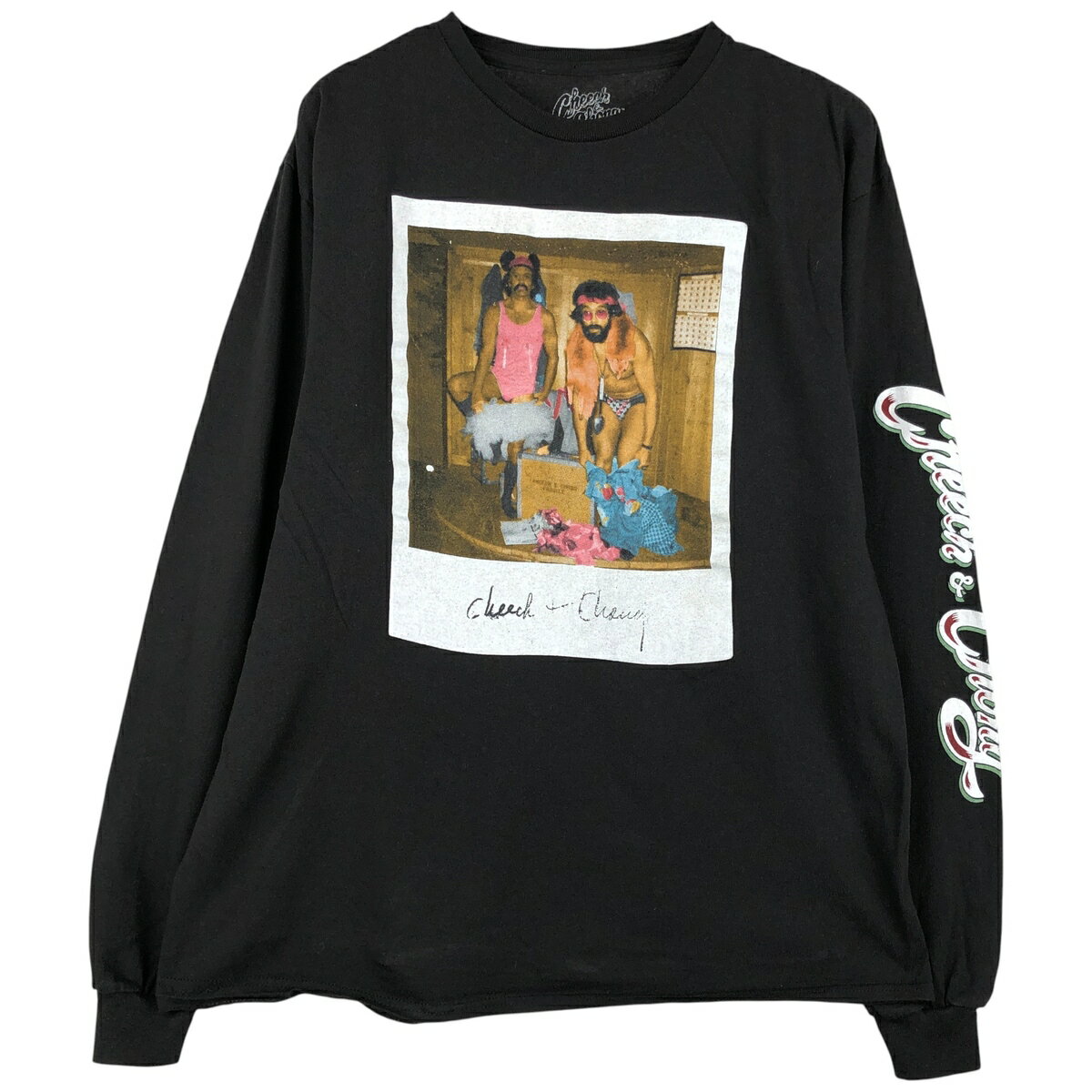 商品詳細 ブランド・UNKNOWN・ 特徴・クルーネック(丸首)・長袖・ モデル/形状・Cheech & Chong・ロンT バンドTシャツ バンT・ 素材・コットン:100%・ 色・ブラック系 黒色・ 柄・プリント・ 生産国・ホンジュラス...