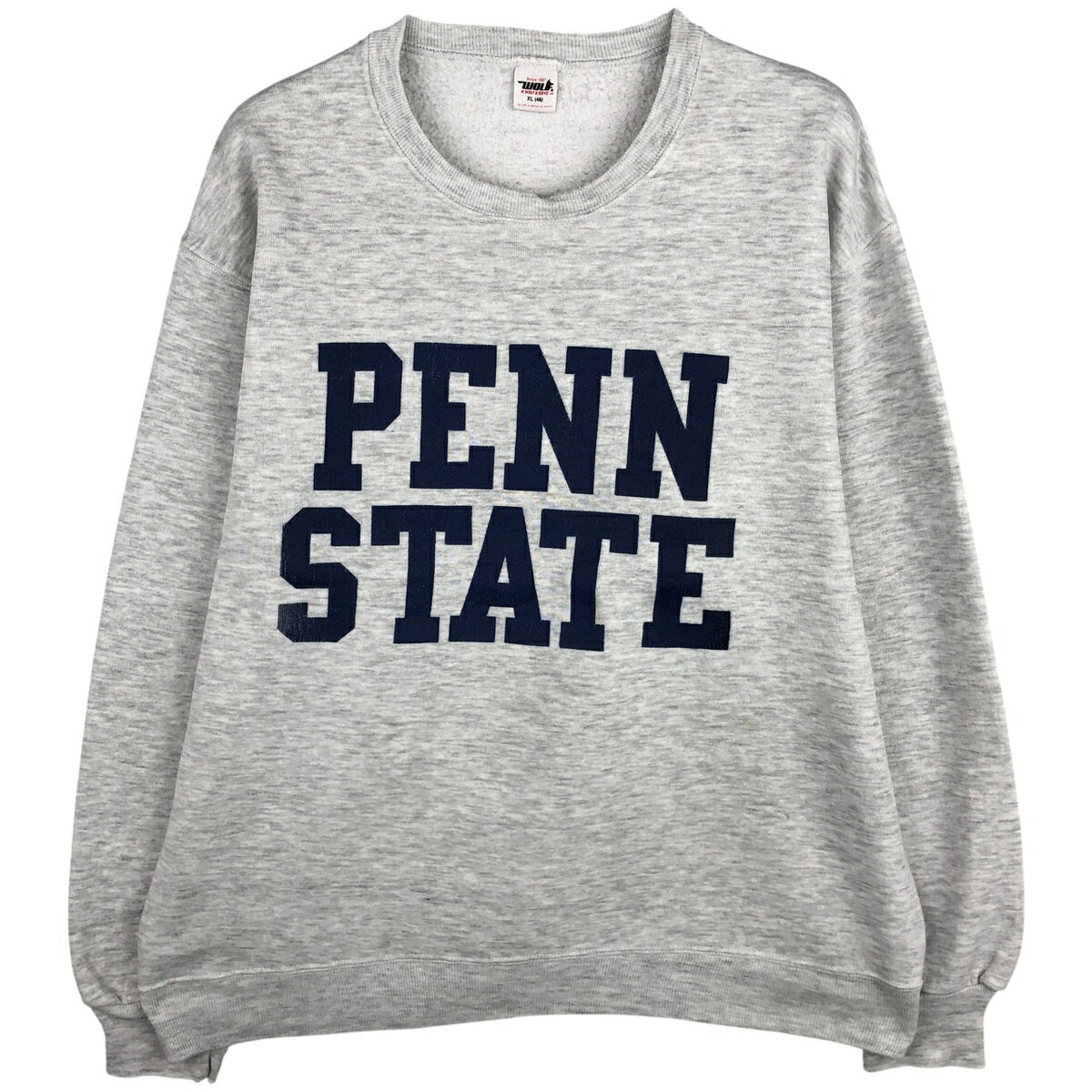 商品詳細 ブランド・WOLF H.WOLF & SONS INC・ 特徴・クルーネック(丸首)・長袖・ モデル/形状・PENN STATE ペンシルベニア州立大学・カレッジスウェットシャツ トレーナー・ 素材・コットン:49%・ポリエステル...