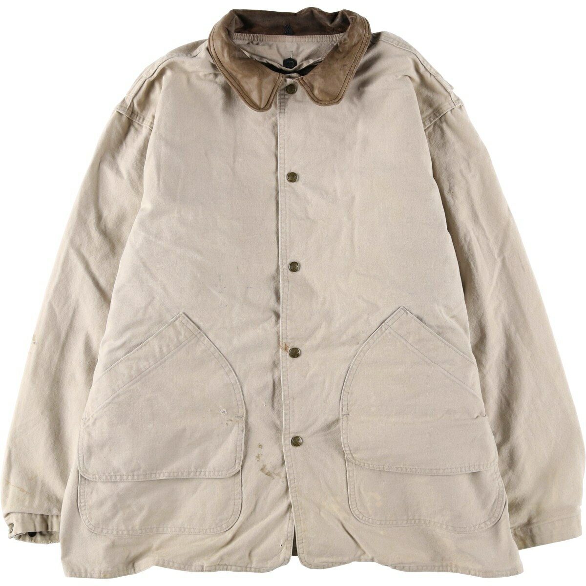 商品詳細 ブランド・WOOLRICH・ウールリッチ・ 特徴・厚手・ハーフ丈・付属ライナーあり・レザー襟・スナップボタン・ モデル/形状・ダック ハンティングジャケット・ 素材・コットン:100%・オレフィン:65%・ポリエステル(インサレー...