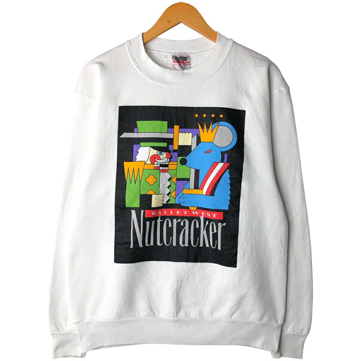 商品詳細 ブランド・ONEITA・オニータ・ 特徴・長袖・ヴィンテージ・クルーネック(丸首)・ モデル/形状・POWER-SWEATS・プリントスウェットシャツ トレーナー・ 素材・コットン:50%・ポリエステル:50%・ 色・ホワイト系 ...