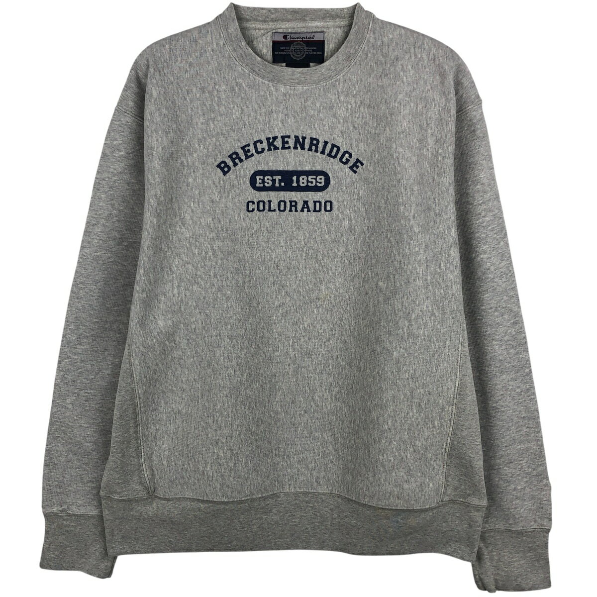 商品詳細 ブランド・Champion・チャンピオン・ 特徴・長袖・クルーネック(丸首)・3連プリント・ モデル/形状・プリントスウェットシャツ トレーナー・ 素材・コットン:82%・ポリエステル:18%・ 色・グレー系 灰色・ 柄・プリント...
