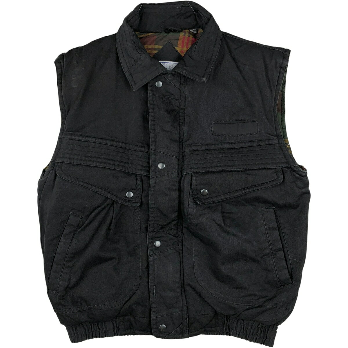 商品詳細 ブランド・Expeditions・ 特徴・厚手・フルジップ・チェック柄ライナー・ モデル/形状・中綿ベスト・ 素材・コットン:100%・ポリエステル(インサレーション):100%・ 色・ブラック系 黒色・ 柄・無地・ 生産国・シン...