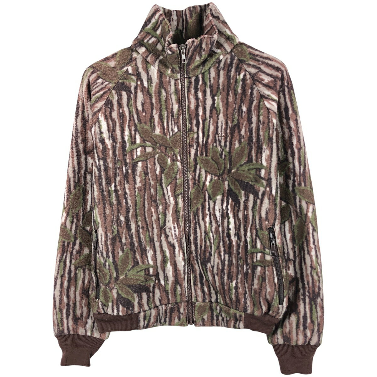 商品詳細 ブランド・Cabelas・カベラス・ 特徴・フルジップ・長袖・ヴィンテージ・ モデル/形状・フリースジャケット・ 素材・ポリエステル:100%・ 色・ブラウン系 茶色・ 柄・迷彩柄・リアルツリーカモ・ 生産国・USA製・ 年代・9...