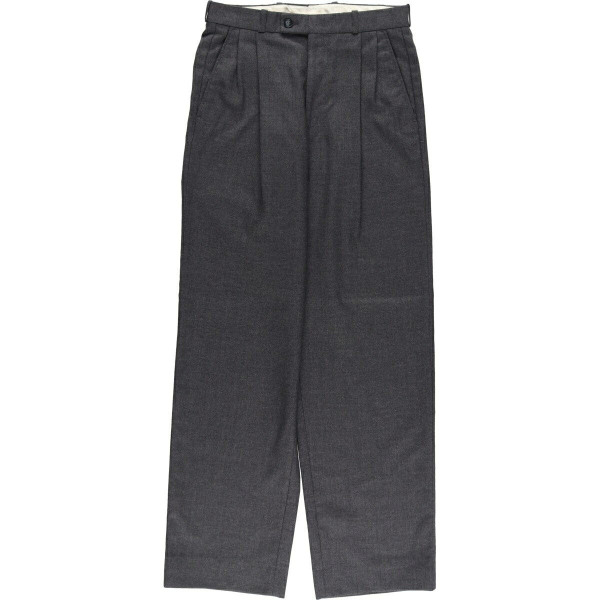 商品詳細 ブランド・TIP TOP・ 特徴・薄手・ジッパーフライ・ツータック・ モデル/形状・CLUB INTERNATIONAL・ウールパンツ スラックス・ 素材・ポリエステル:55%・ウール:45%・ 色・グレー系 灰色・ 柄・無地・ ...