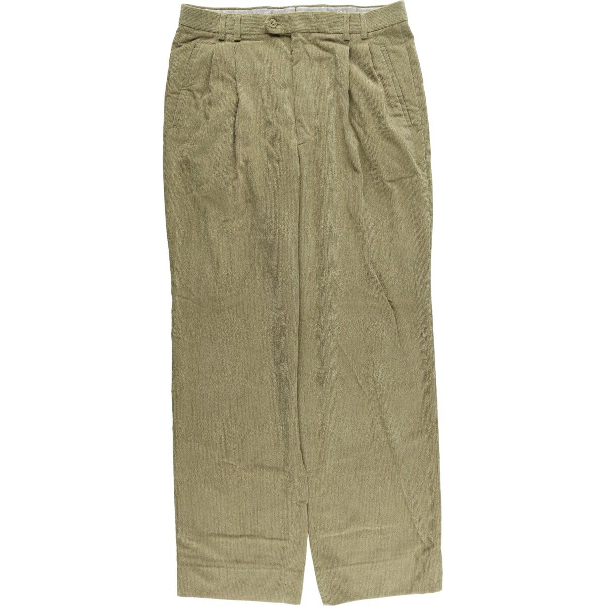 商品詳細 ブランド・ST CROX・ 特徴・厚手・ジッパーフライ・ワイドパンツ・ツータック・ヴィンテージ・ モデル/形状・コーデュロイパンツ・ 素材・ポリエステル:77%・ウール:21%・シルク:2%・ 色・ブラウン系 茶色・ 柄・無地・ ...