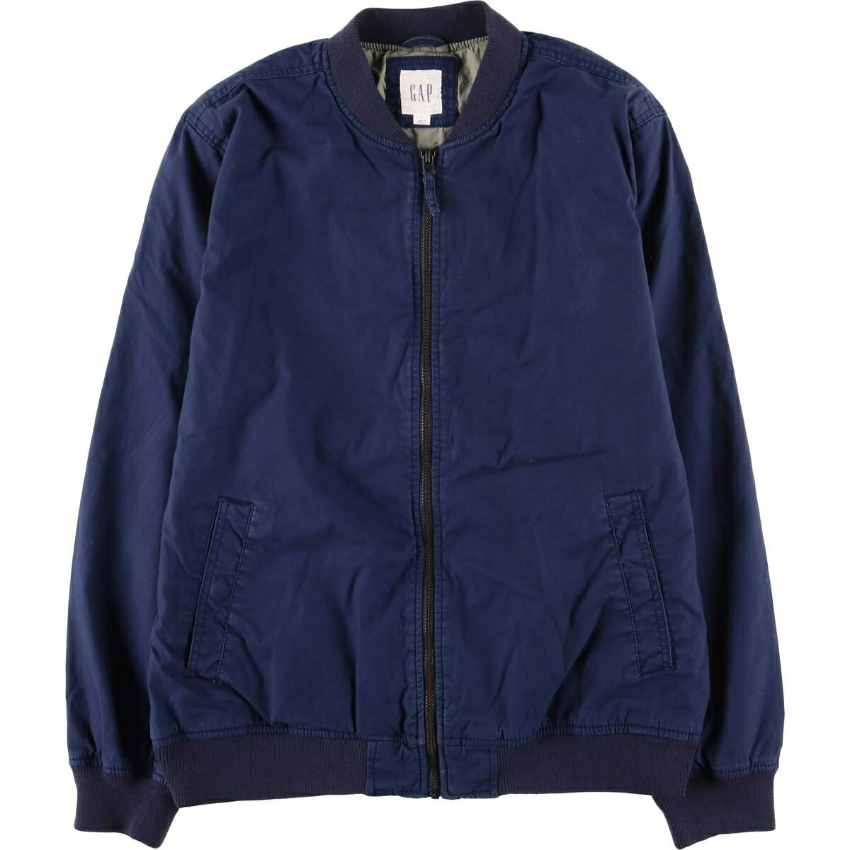 商品詳細 ブランド・GAP・ギャップ・ 特徴・薄手・フルジップ・長袖・IDEALジップ・ モデル/形状・コットンブルゾン・ 素材・コットン:10%・ 色・ネイビー系 紺色・ 柄・無地・ 生産国・インドネシア製・ 年代・00年代・ サイズ・メ...
