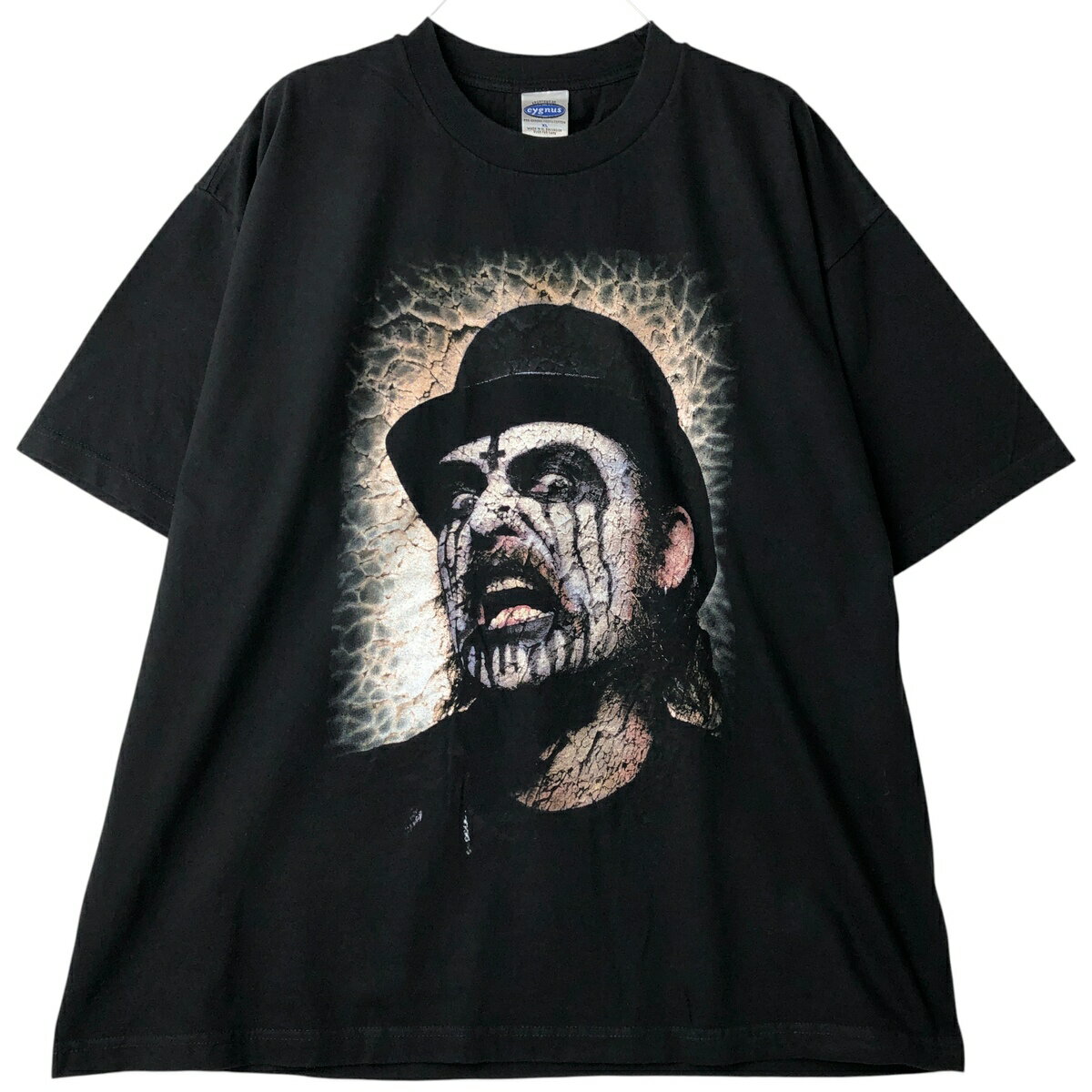 商品詳細 ブランド・Cygnus・ 特徴・クルーネック(丸首)・半袖・両面プリント・ヴィンテージ・ モデル/形状・MERCYFUL FATE マーシフル フェイト・バンドTシャツ バンT・ 素材・コットン:100%・ 色・ブラック系 黒色・...