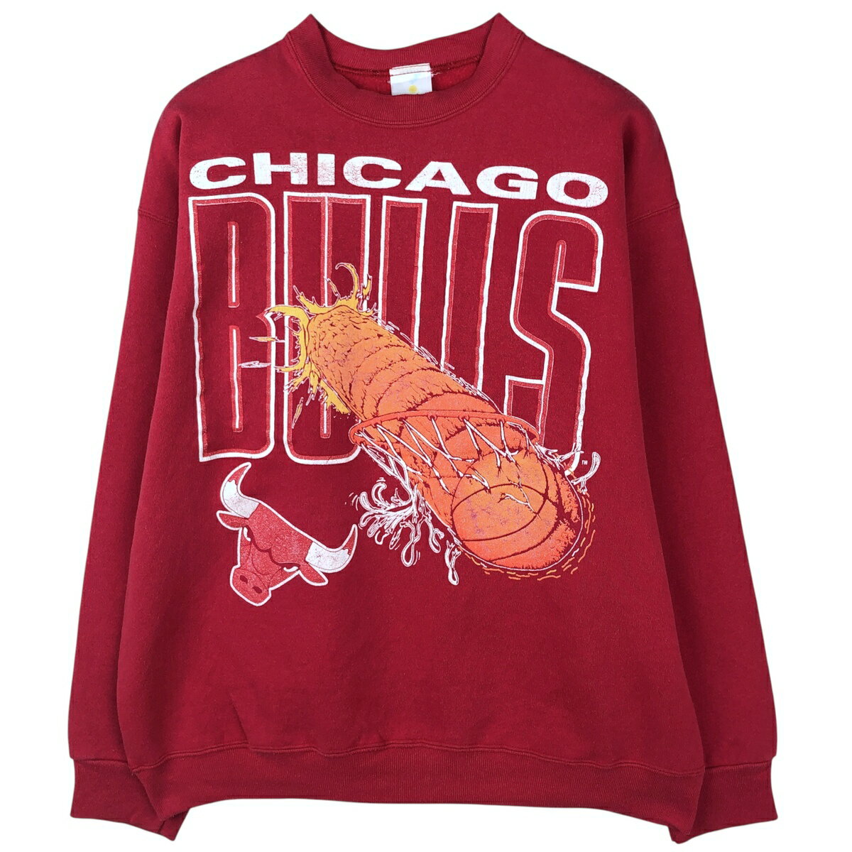 商品詳細 ブランド・Jostens・ 特徴・クルーネック(丸首)・長袖・ヴィンテージ・ モデル/形状・NBA CHICAGO BULLS シカゴ ブルズ・プリントスウェットシャツ トレーナー・ 素材・ポリエステル:50%・コットン:50%・...