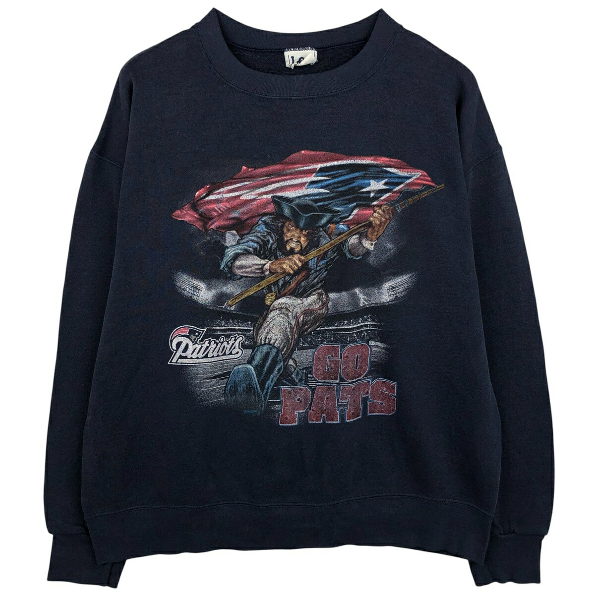 商品詳細 ブランド・Lee・リー・ 特徴・クルーネック(丸首)・長袖・ヴィンテージ・NFL NEW ENGLAND PATRIOTS ニューイングランドペイトリオッツ・ モデル/形状・SPORT・プリントスウェットシャツ トレーナー・ 素材...