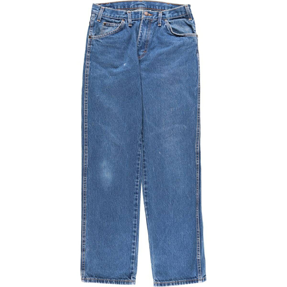 商品詳細 ブランド・Dickies・ディッキーズ・ 特徴・ジッパーフライ・ モデル/形状・Regular Fit・ストレートデニムパンツ・ 素材・コットン:100%・ 色・ブルー系 青色・ 柄・無地・ロゴパッチ・ 生産国・メキシコ製・ 年代...