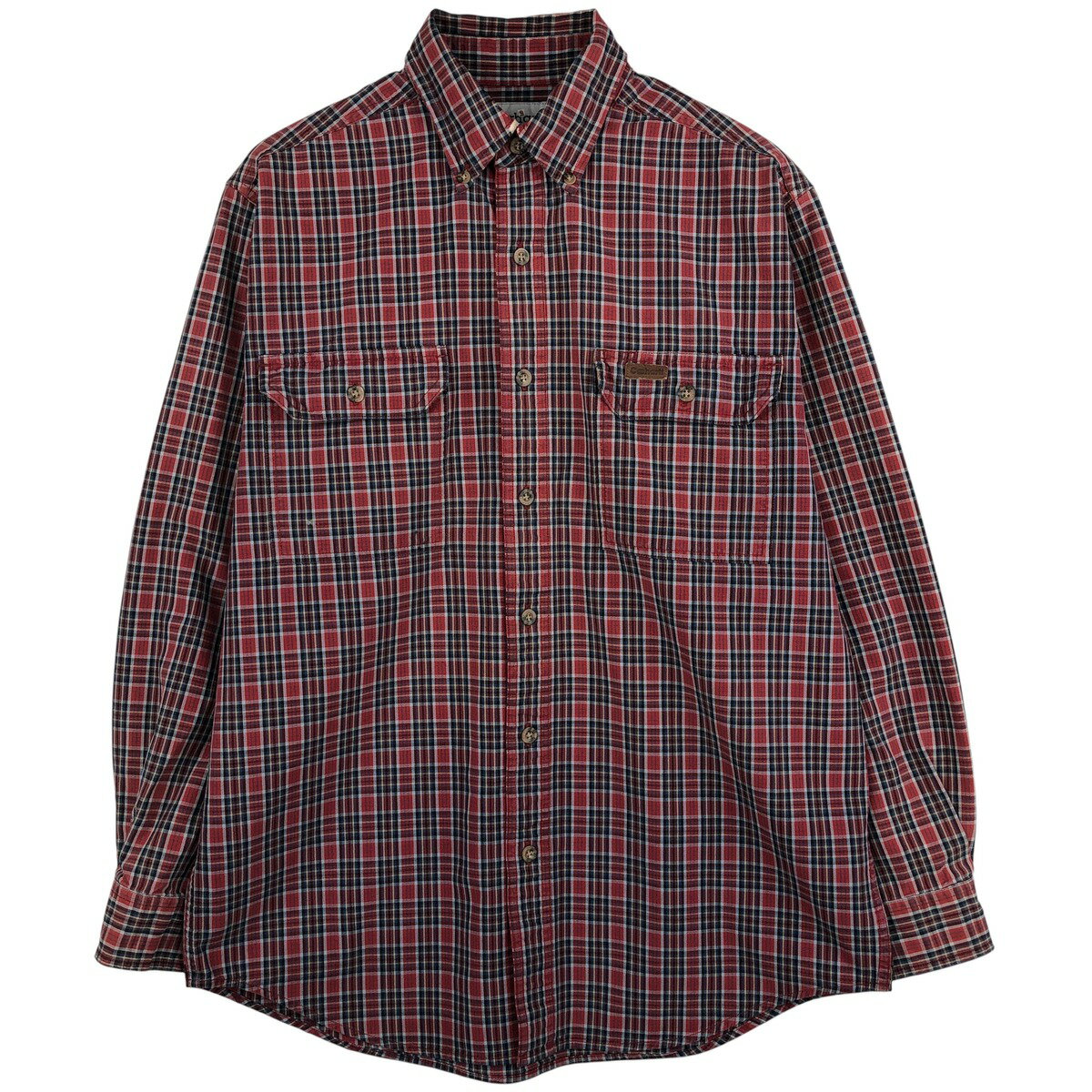 商品詳細 ブランド・Carhartt・カーハート・ 特徴・薄手・長袖・ボタンダウン・フラップポケット・ モデル/形状・長袖 ボタンダウン ワークシャツ・ 素材・コットン:100%・ 色・レッド系 赤色・ 柄・チェック柄・パッチ・ 生産国・フ...