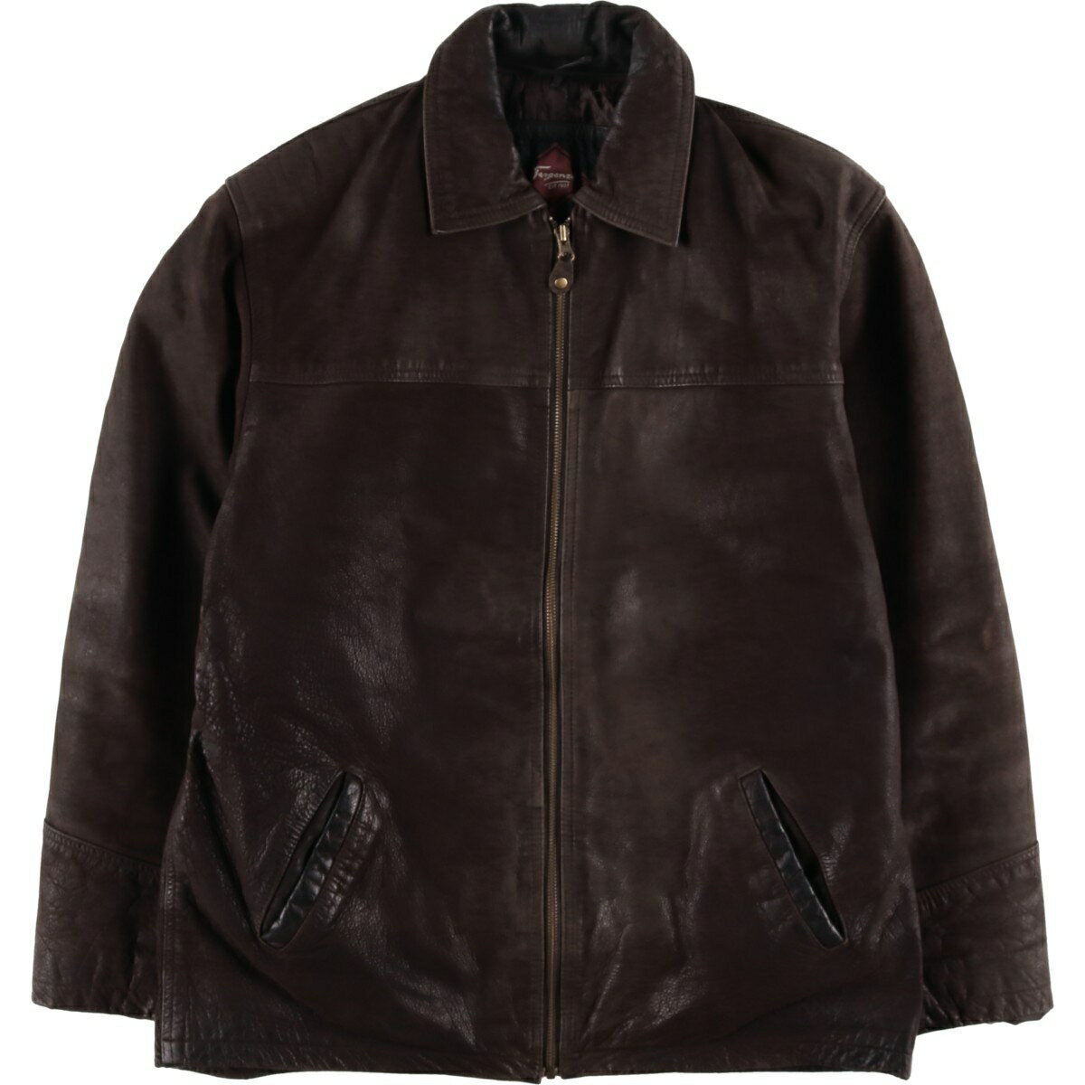 商品詳細 ブランド・Ferganza・ 特徴・フルジップ・キルティングライナー・中綿入り・肩パッドなし・ モデル/形状・レザージャケット・ 素材・本革レザー・ 色・ブラウン系 茶色・ 柄・無地・ 生産国・不明・ 年代 サイズ・メンズL・表記...