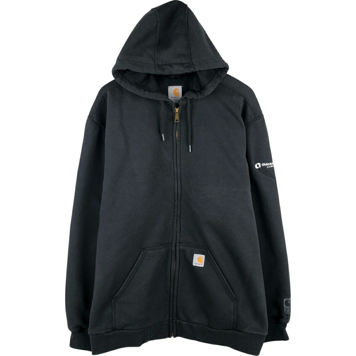 商品詳細 ブランド・Carhartt・カーハート・ 特徴・フルジップ・長袖・Oldcastle APG・アドバタイジング・ モデル/形状・スウェットフルジップパーカー・ 素材・コットン:50%・ポリエステル:50%・ 色・ブラック系 黒色・...
