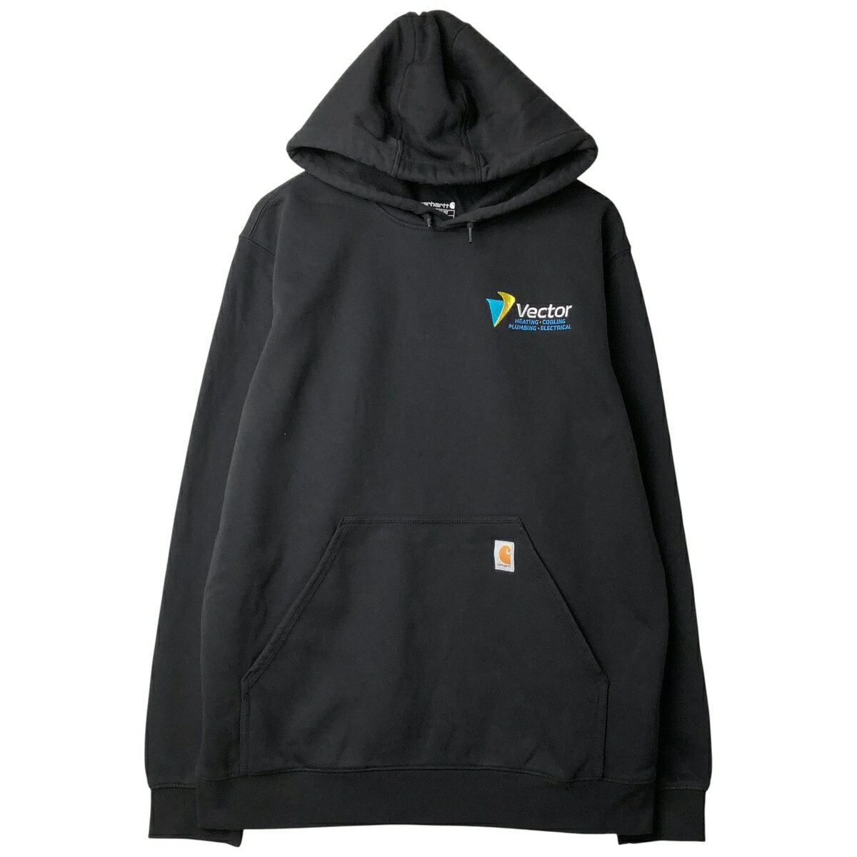 商品詳細 ブランド・Carhartt・カーハート・ 特徴・長袖・プルオーバー・Vector・ モデル/形状・Loose Fit・アドバタイジング スウェットプルオーバーパーカー・ 素材・コットン:59%・ポリエステル:41%・ 色・ブラック...