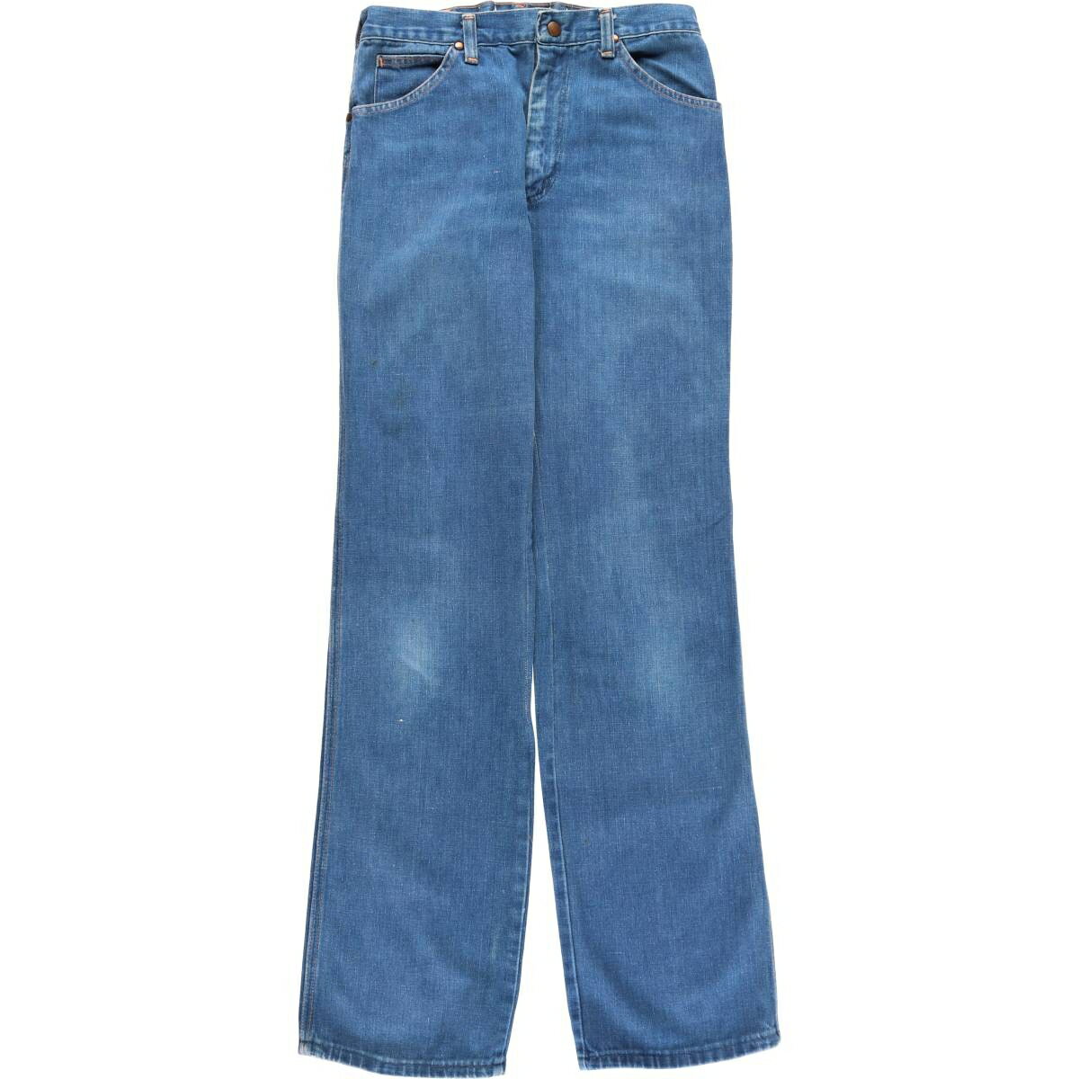 商品詳細 ブランド・Wrangler・ラングラー・ 特徴・ジッパーフライ・ヴィンテージ・TALONジップ・ モデル/形状・フレアカットデニムパンツ・ 素材・不明・ 色・ブルー系 青色・ 柄・無地・ロゴパッチ・ 生産国・USA製・ 年代・90...