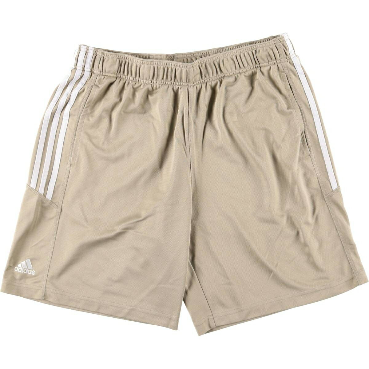商品詳細 ブランド・adidas・アディダス・ 特徴・ウエスト調節ひも・ワイドショートパンツ・ モデル/形状・CLIMALITE・ジャージショーツ ショートパンツ・ 素材・ポリエステル:100%・ 色・ベージュ系・ホワイト系 白色・ 柄・ラ...