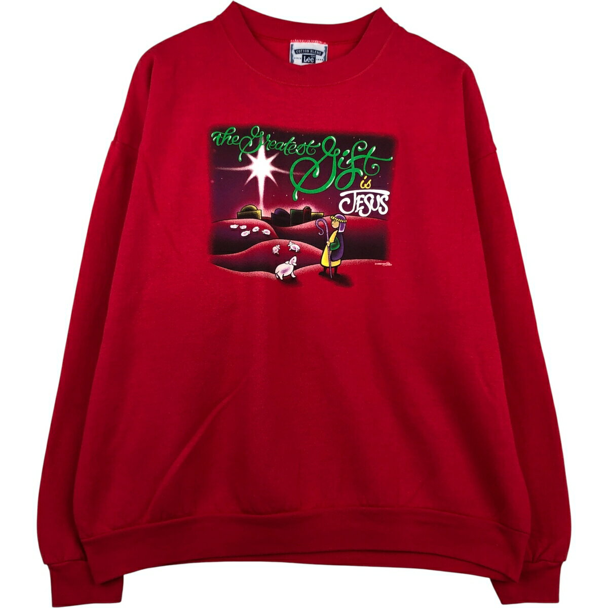 商品詳細 ブランド・Lee・リー・ 特徴・クルーネック(丸首)・長袖・ヴィンテージ・ モデル/形状・The Greatest Gift is Jesus・プリントスウェットシャツ トレーナー・ 素材・コットン:50%・ポリエステル:50%・...