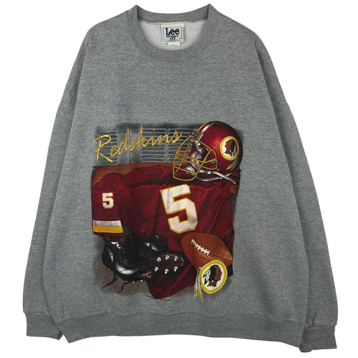 商品詳細 ブランド・Lee・リー・ 特徴・薄手・クルーネック(丸首)・長袖・ヴィンテージ・NFL WASHINGTON REDSKINS ワシントンレッドスキンズ・ モデル/形状・SPORT・プリントスウェットシャツ トレーナー・ 素材・コ...