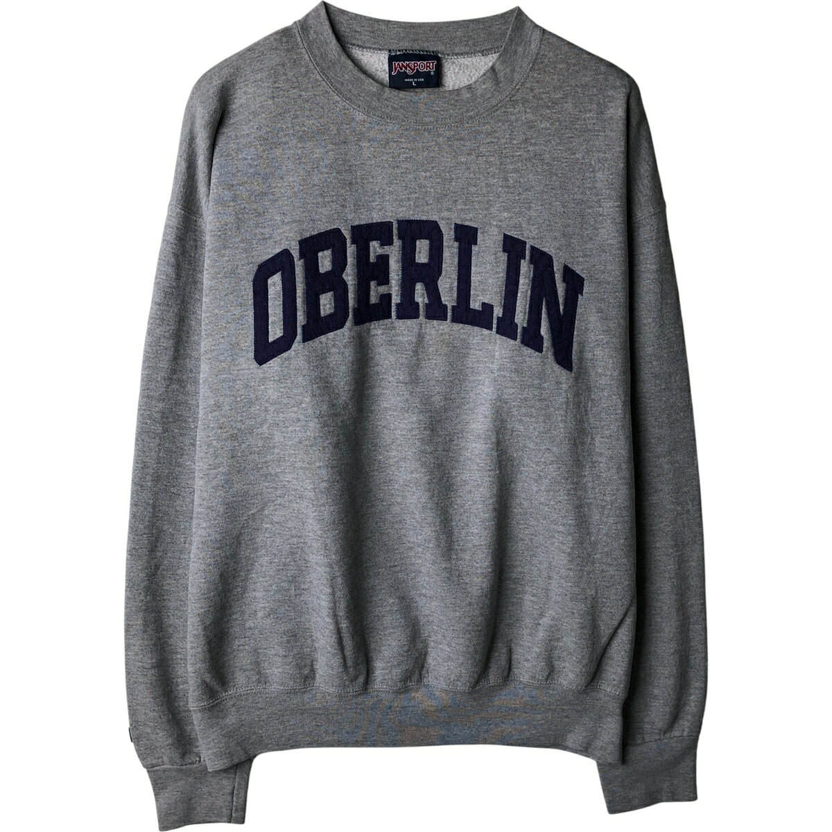 商品詳細 ブランド・JANSPORT・ジャンスポーツ・ 特徴・クルーネック(丸首)・長袖・ヴィンテージ・ モデル/形状・カレッジスウェットシャツ トレーナー・ 素材・コットン:50%・ポリエステル:50%・ 色・グレー系 灰色・ 柄・ロゴパ...