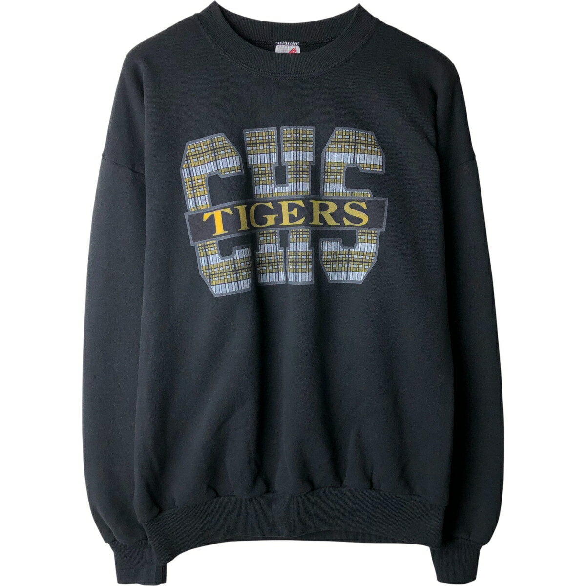 商品詳細 ブランド・Jerzees・ジャージーズ・ 特徴・クルーネック(丸首)・長袖・ヴィンテージ・ モデル/形状・カレッジスウェットシャツ トレーナー・ 素材・コットン:50%・ポリエステル:50%・ 色・ブラック系 黒色・ 柄・プリント...