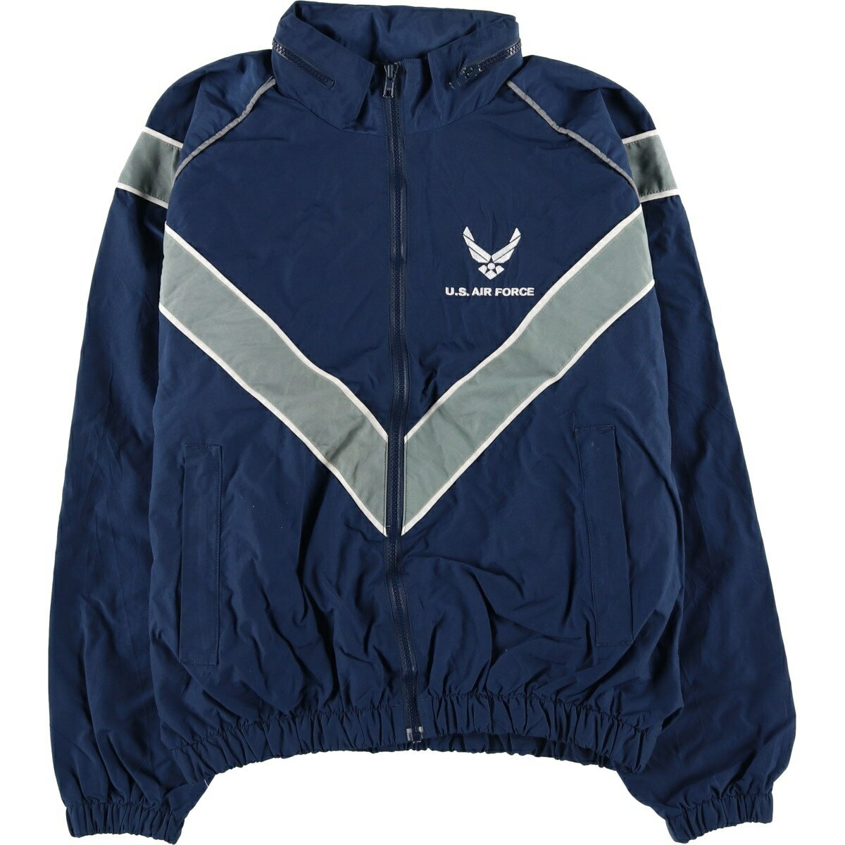 商品詳細 ブランド・UNKNOWN・ 特徴・薄手・米軍実品・メッシュライナー・短丈 ショート丈・フード収納型・ モデル/形状・PTU トレーニングジャケット・ナイロンジャケット・ 素材・ナイロン:100%・ 色・ネイビー系 紺色・グレー系 ...