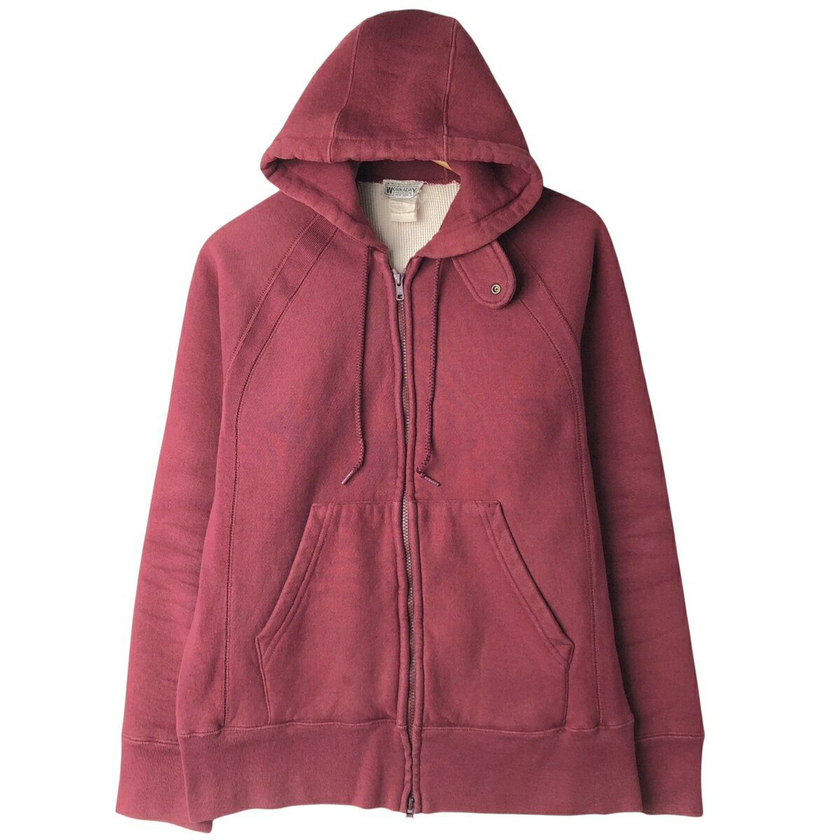 商品詳細 ブランド・WORKADAY・ 特徴・フルジップ・長袖・サーマルライナー・サーマルライナー・ モデル/形状・スウェットフルジップパーカー・ 素材・コットン:90%・ポリエステル:10%・ 色・レッド系 赤茶色・ 柄・無地・ 生産国・...