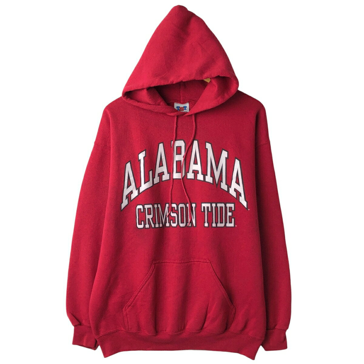 商品詳細 ブランド・TNT・ 特徴・長袖・プルオーバー・ モデル/形状・BY TRAU ＆ KEVNER・カレッジ スウェットプルオーバーパーカー・ 素材・コットン:50%・ポリエステル:50%・ 色・レッド系 赤色・ 柄・プリント・ 生産...