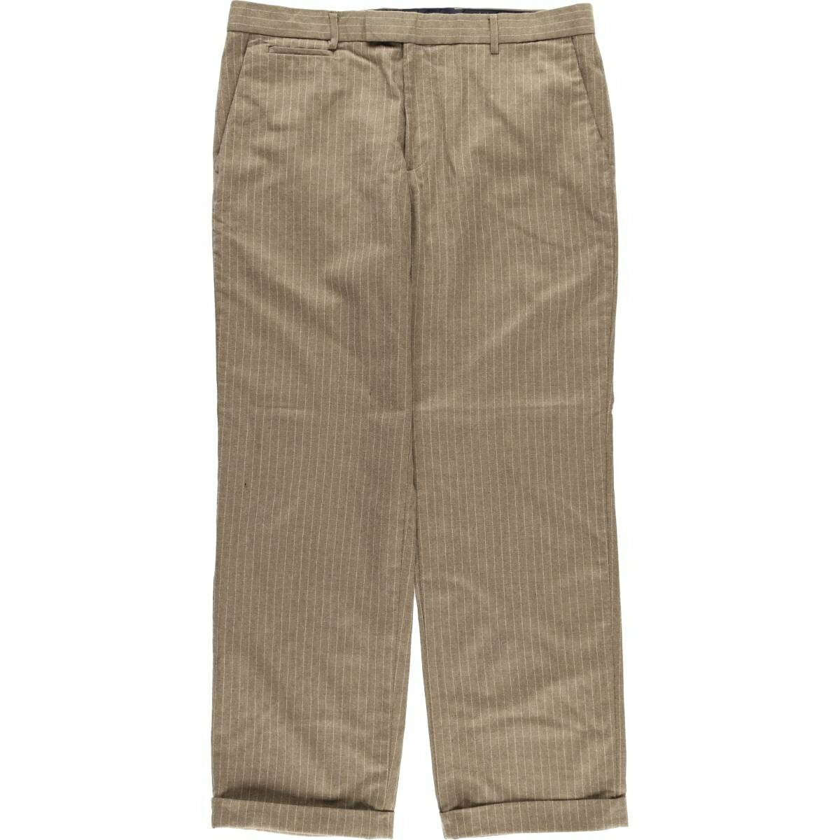 商品詳細 ブランド・BANANA REPUBLIC・バナナリパブリック・ 特徴・薄手・ジッパーフライ・ワイドパンツ・コインポケット付き・ モデル/形状・TAILORED SLIM FIT・ウールパンツ スラックス・ 素材・ウール:100%・...