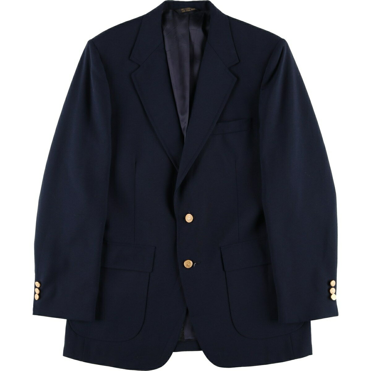 商品詳細 ブランド・Andhurst・ 特徴・薄手・肩パッドあり・2B 2つボタン・金ボタン・背抜き・ モデル/形状・紺ブレザー テーラードジャケット・ 素材・不明・ 色・ネイビー系 紺色・ 柄・無地・ 生産国・不明・ 年代 サイズ・メンズ...