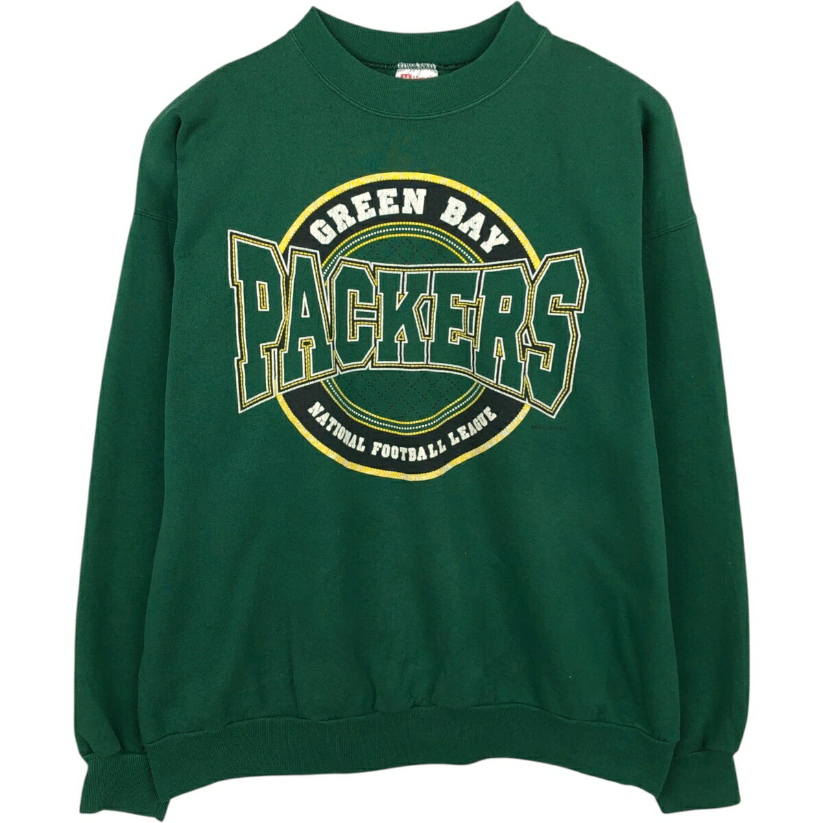 商品詳細 ブランド・Hanes・ヘインズ・ 特徴・クルーネック(丸首)・長袖・ モデル/形状・ACTIVEWEAR・プリントスウェットシャツ トレーナー・ 素材・コットン:50%・ポリエステル:50%・ 色・グリーン系 緑色・ 柄・プリント...