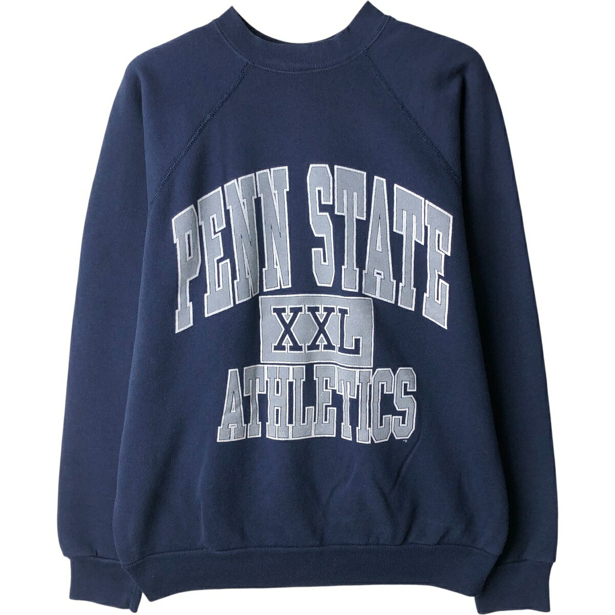 商品詳細 ブランド・Tultex・タルテックス・ 特徴・長袖・クルーネック(丸首)・ヴィンテージ・短丈 ショート丈・ラグランスリーブ・ モデル/形状・PENN STATE ペンシルベニア州立大学・カレッジスウェットシャツ トレーナー・ 素材...