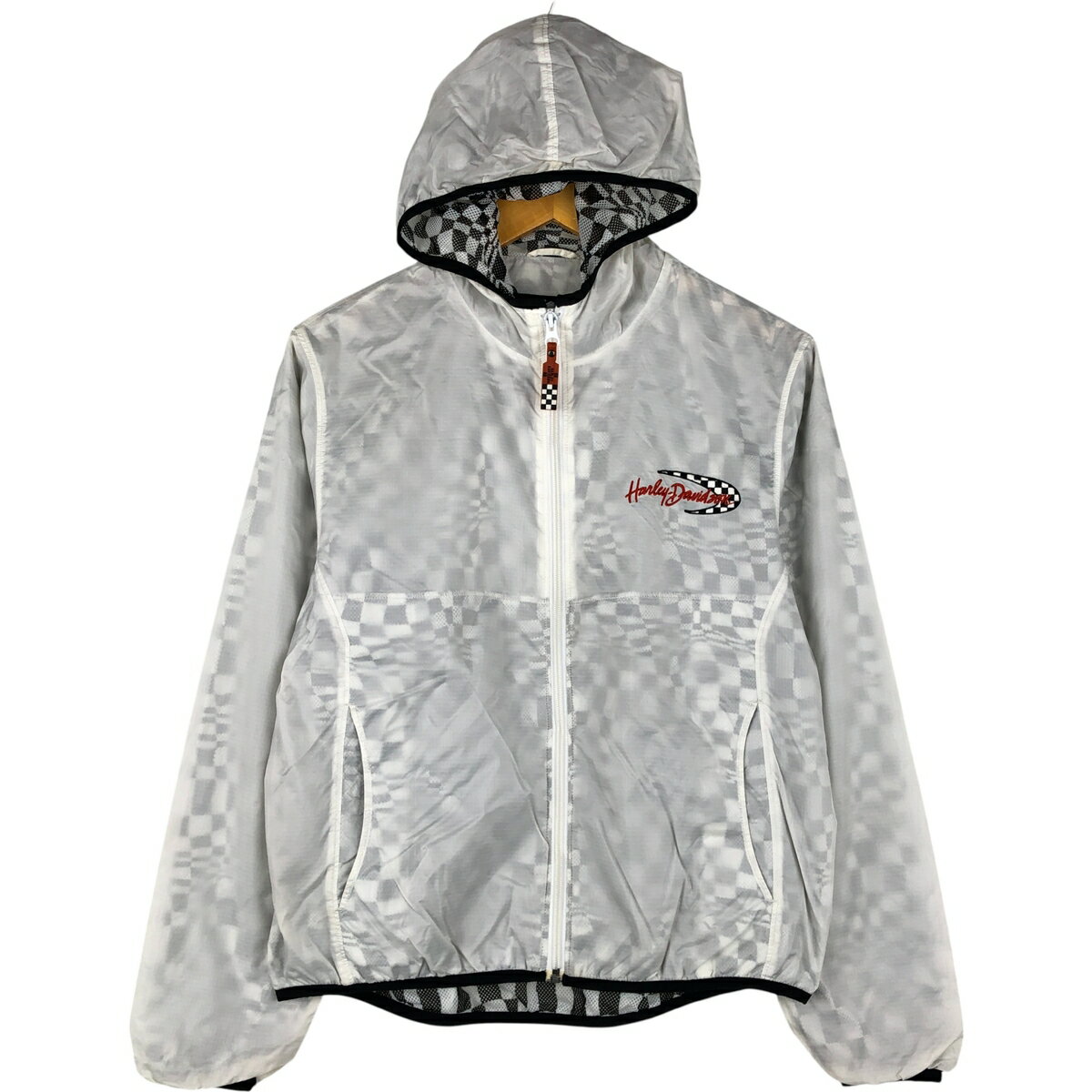 商品詳細 ブランド・Harley-Davidson・ハーレーダビッドソン・ 特徴・薄手・フルジップ・長袖・メッシュライナー・ モデル/形状・ナイロンパーカー・ 素材・ナイロン:100%・ 色・ホワイト系 白色・ 柄・刺繍・ 生産国・中国製・...