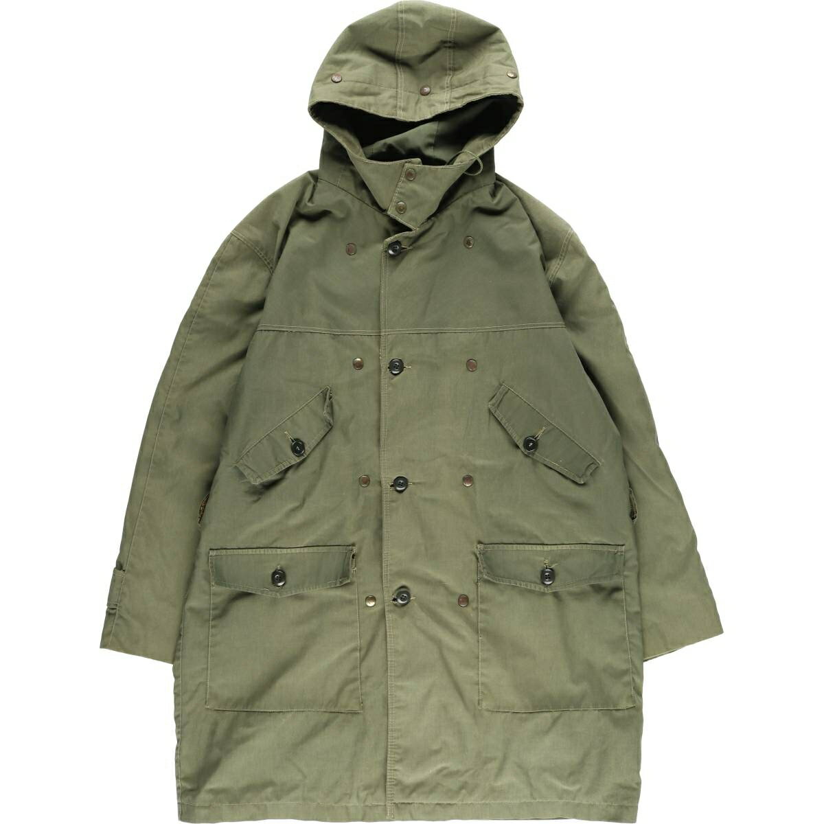 商品詳細 ブランド・FRATINI・ 特徴・薄手・フェード・ハーフ丈・ヴィンテージ・フルジップ・ モデル/形状・ミリタリーコート・ 素材・不明・ 色・カーキ系・ 柄・無地・ 生産国・不明・ 年代 サイズ・メンズL・表記サイズ:不明・着丈:8...