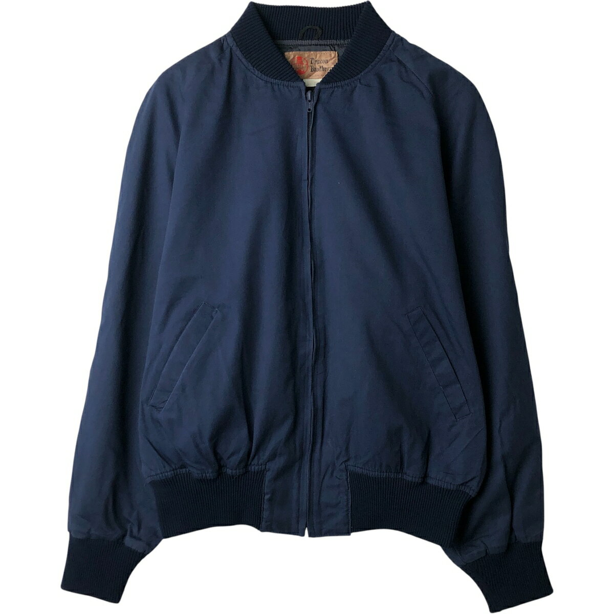商品詳細 ブランド・Deacon Brothers・ 特徴・薄手・フルジップ・長袖・ヴィンテージ・ラグランスリーブ・ モデル/形状・ブルゾン・ 素材・ポリエステル:65%・コットン:35%・ 色・ネイビー系 紺色・ 柄・無地・ 生産国・不明...