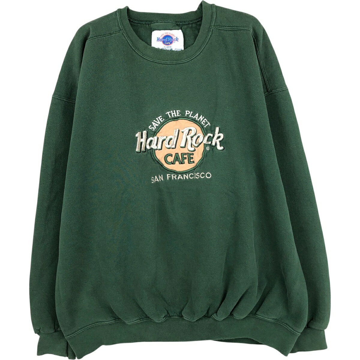 商品詳細 ブランド・UNKNOWN・ 特徴・クルーネック(丸首)・ヴィンテージ・長袖・ モデル/形状・HARD ROCK CAFE ハードロックカフェ・アドバタイジング スウェットシャツ トレーナー・ 素材・コットン:80%・ポリエステル:...