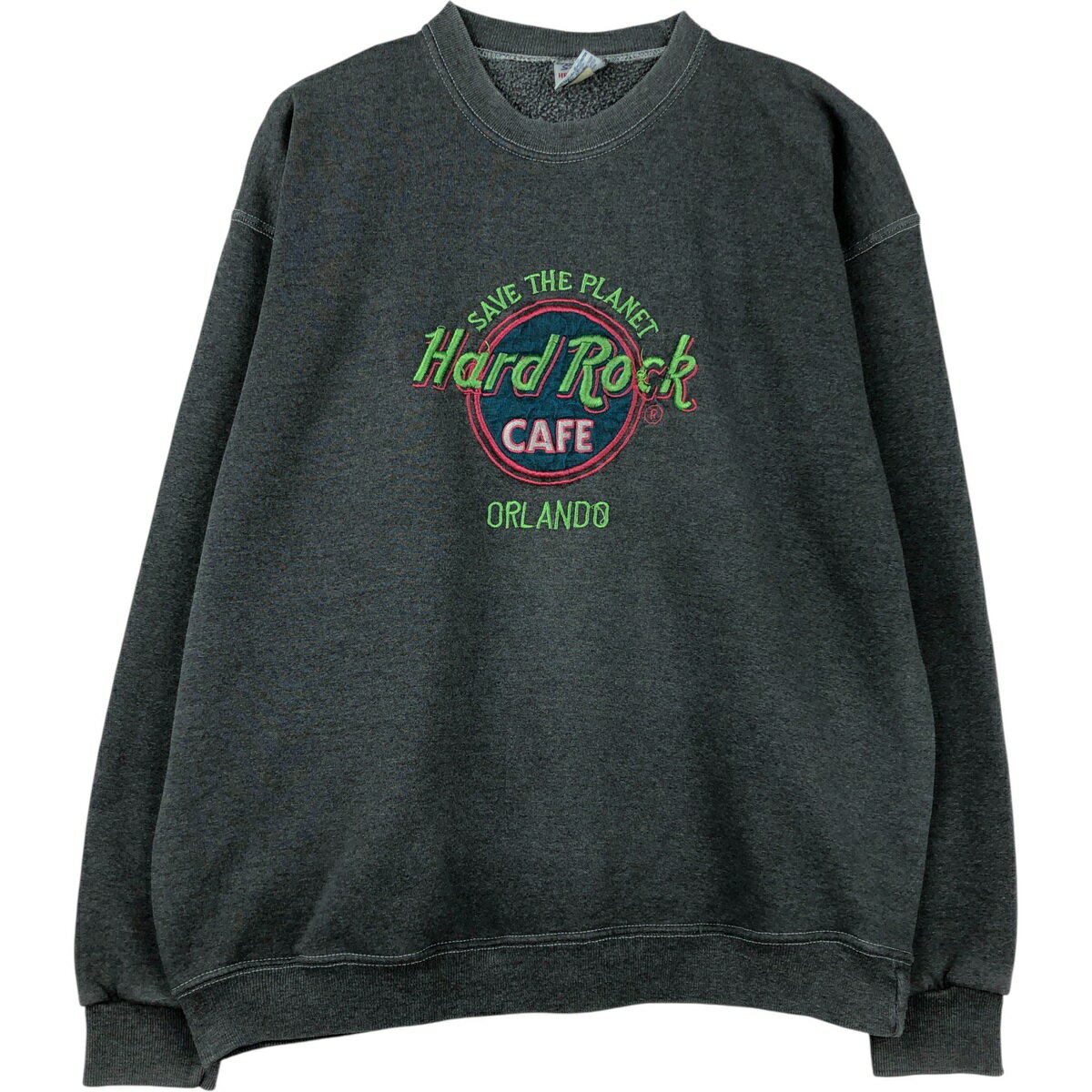 商品詳細 ブランド・Pluma・ 特徴・長袖・クルーネック(丸首)・HARD ROCK CAFE ハードロックカフェ・ヴィンテージ・HEAVY WEIGHT・ モデル/形状・SANTEE・アドバタイジング スウェットシャツ トレーナー・ 素...