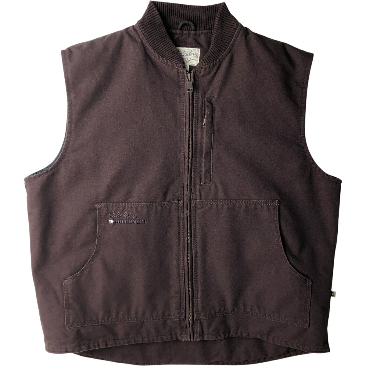 商品詳細 ブランド・Cabelas・カベラス・ 特徴・厚手・フルジップ・中綿入り・キルティングライナー・ モデル/形状・ダックベスト・ 素材・コットン:100%・ポリエステル(インサレーション):100%・ 色・ブラウン系 茶色・ 柄・ロゴ...