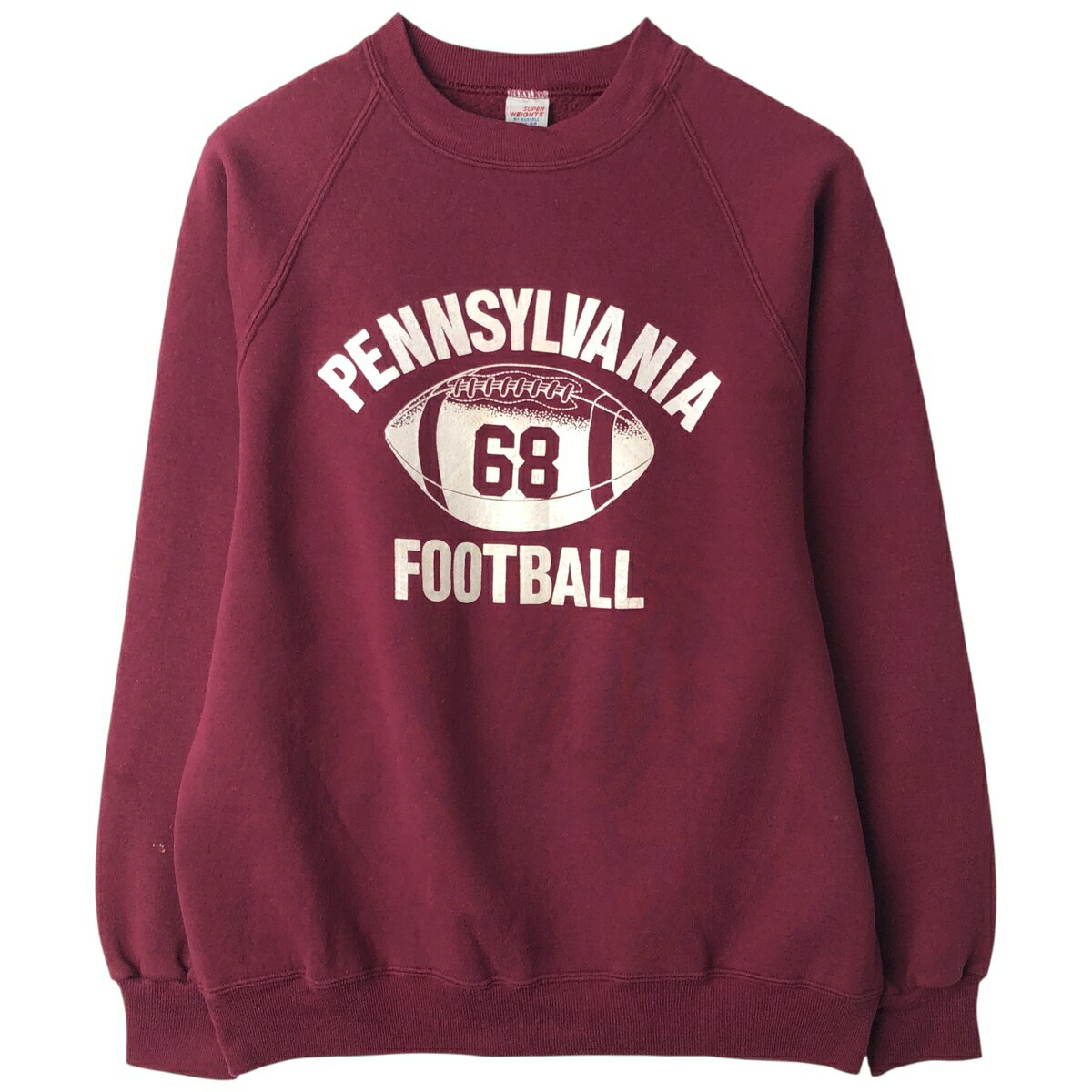 商品詳細 ブランド・Russell・ラッセル・ 特徴・クルーネック(丸首)・長袖・ヴィンテージ・ラグランスリーブ・ モデル/形状・SUPER WEIGHTS・カレッジスウェットシャツ トレーナー・ 素材・コットン:50%・ポリエステル:50...