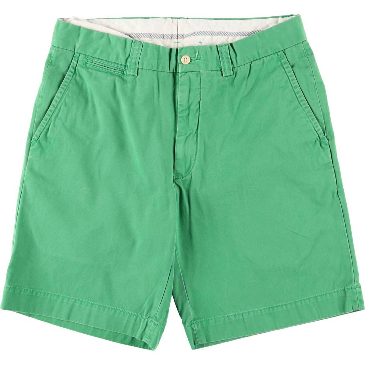 商品詳細 ブランド・Ralph Lauren・ラルフローレン・ 特徴・ジッパーフライ・コインポケット付き・ モデル/形状・POLO by Ralph Lauren・チノショーツ ショートパンツ・ 素材・コットン:100%・ 色・グリーン系 ...