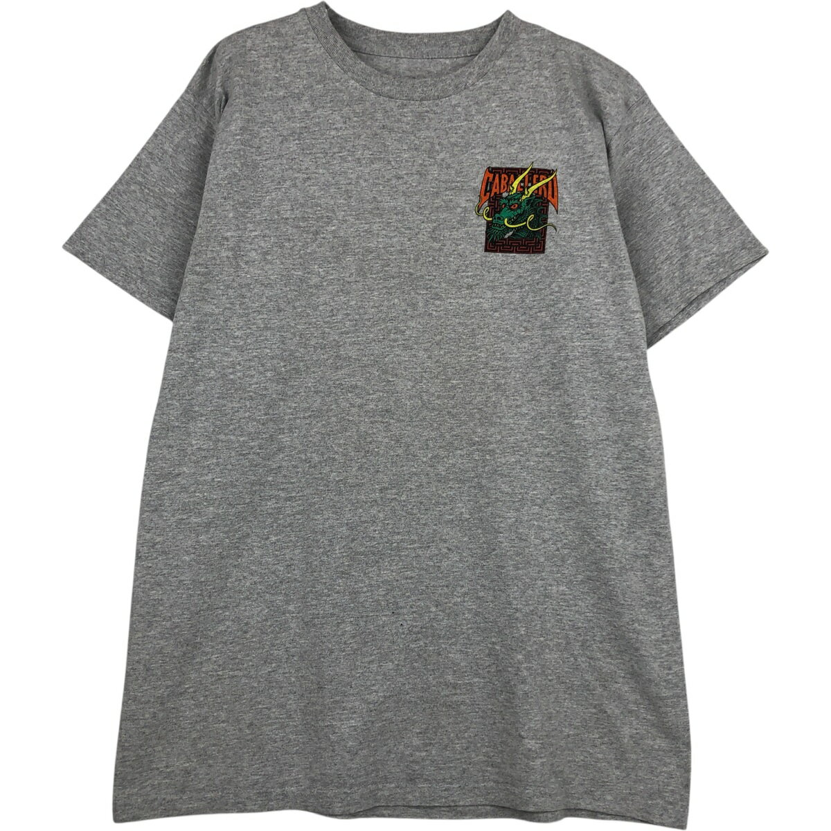 商品詳細 ブランド・POWELL PERALTA・パウエルペラルタ・ 特徴・クルーネック(丸首)・半袖・両面プリント・ モデル/形状・サーフ スケートTシャツ・ 素材・コットン:90%・ポリエステル:10%・ 色・グレー系 灰色・ 柄・プリ...