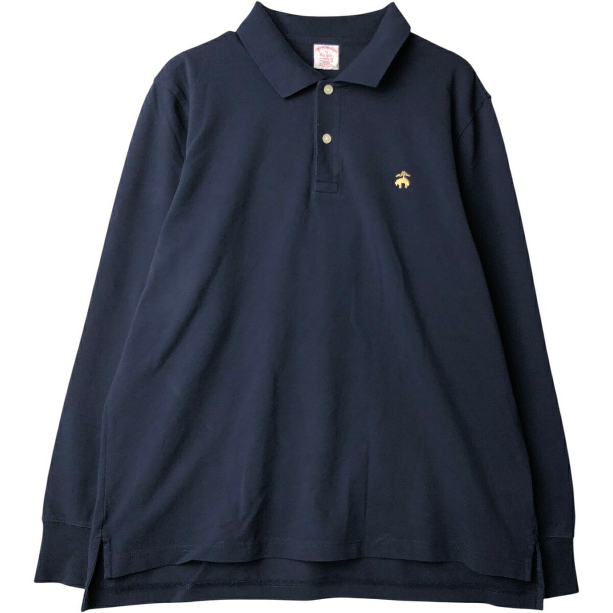 商品詳細 ブランド・Brooks Brothers・ブルックスブラザーズ・ 特徴・レギュラーカラー・長袖・ モデル/形状・Est.1818・長袖 ポロシャツ・ 素材・ピマコットン:96%・スパンデックス:4%・ 色・ネイビー系 紺色・ 柄・...
